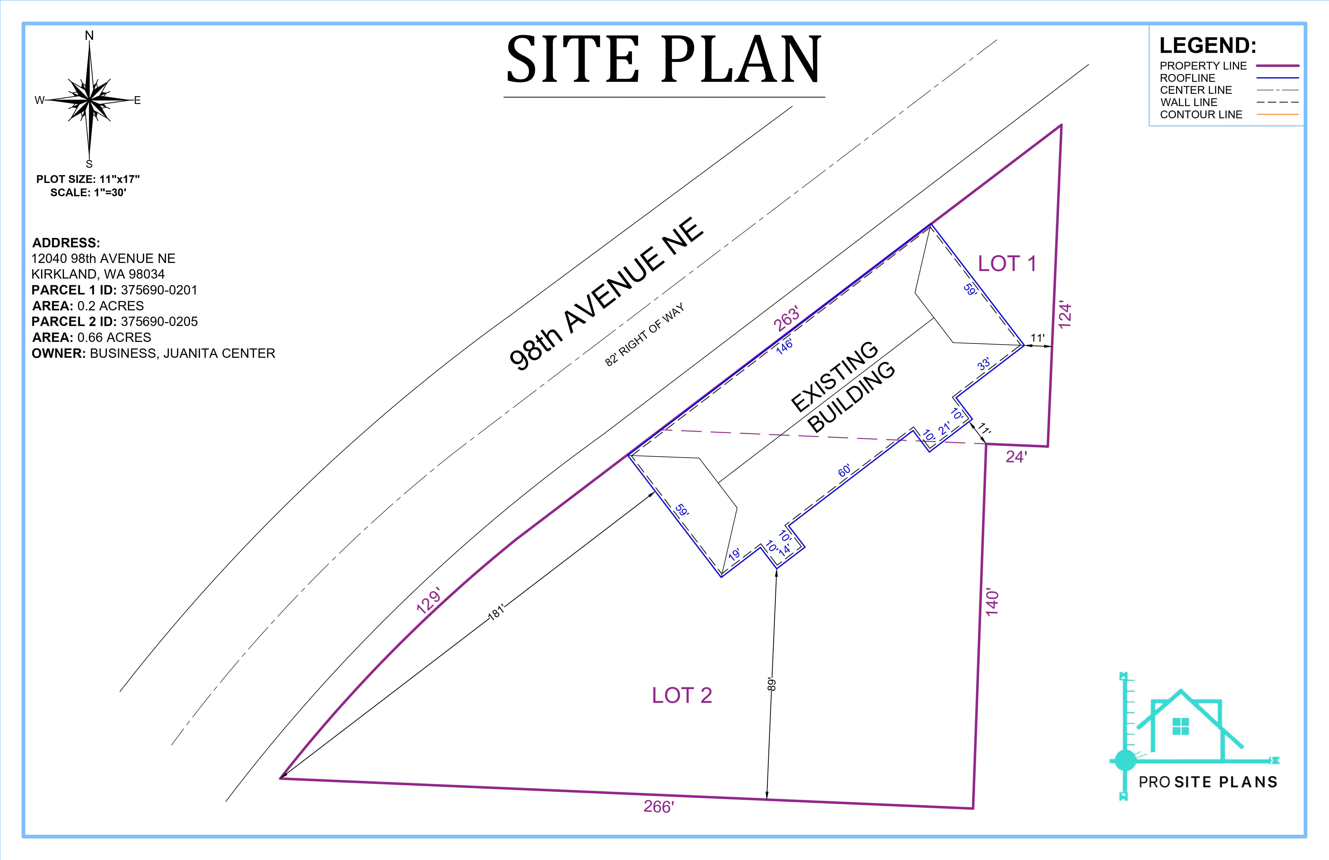 Basic Site Plan for Permits – Fast 24-Hour Delivery | Pro Site Plans