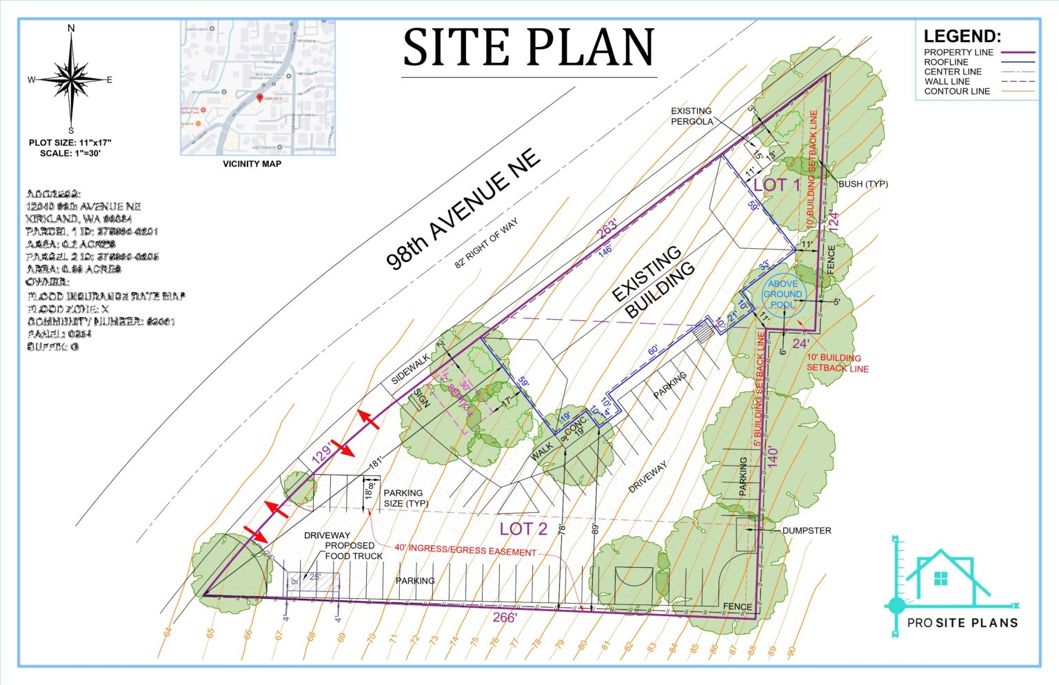 Site Plans & Construction Layout for Building Permits in the USA | Pro ...
